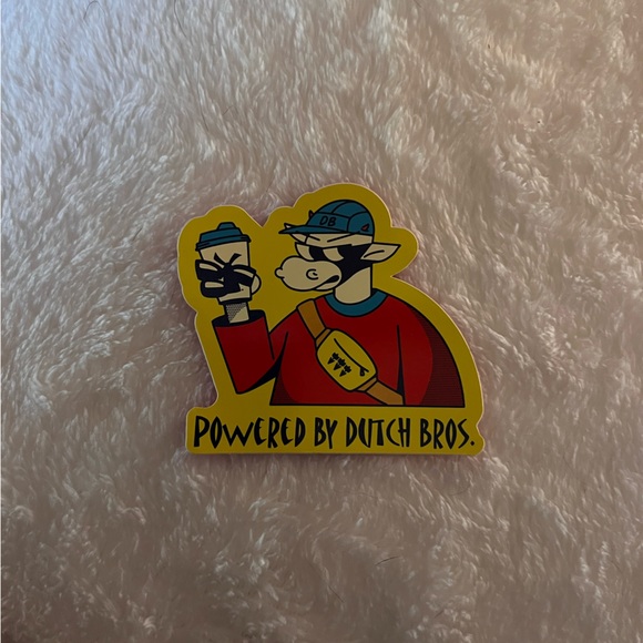 Other | Dutch Bros Sticker Cow | Poshmark